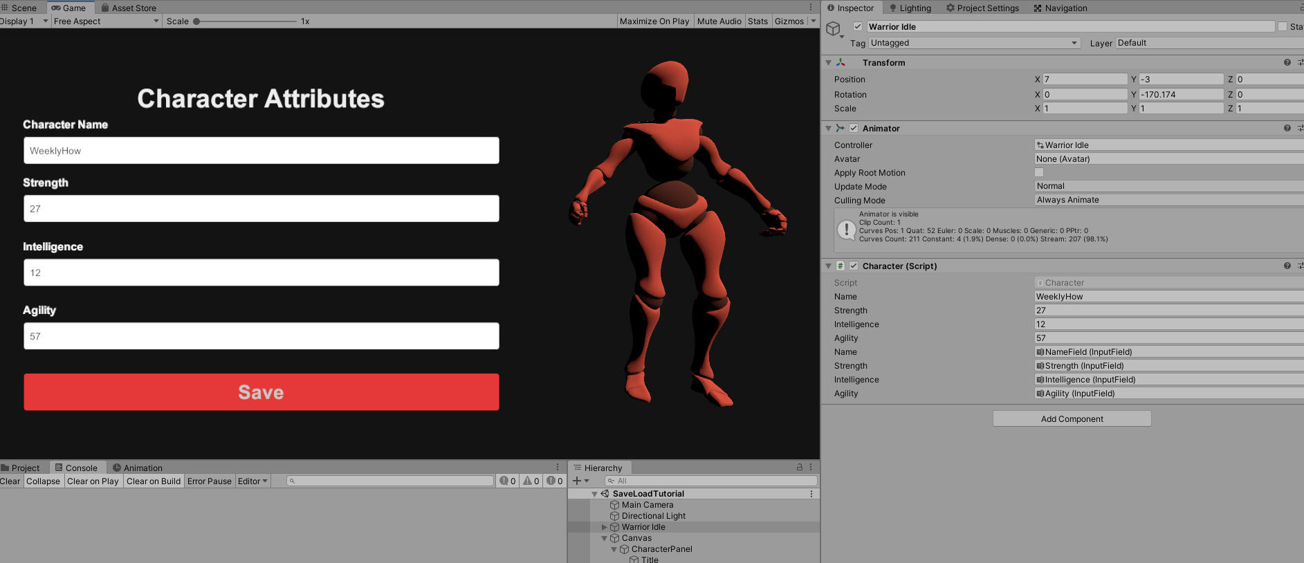 Unity Tutorials How To Saveload Game Using Your Own File Weeklyhow