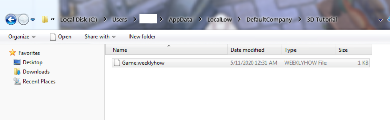 Unity Tutorials How To Saveload Game Using Your Own File Weeklyhow