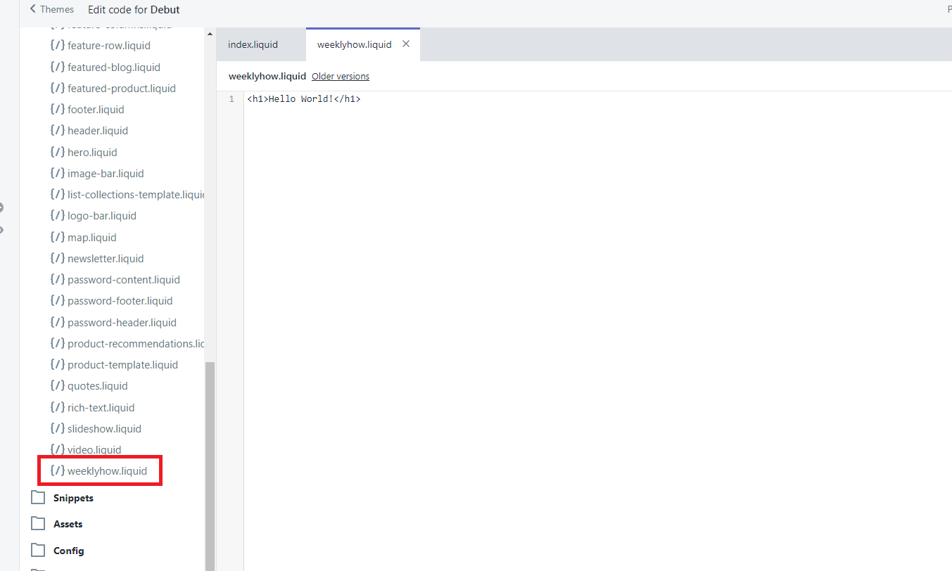 How to Create Custom Shopify Template Files using Theme API & Asset API ...